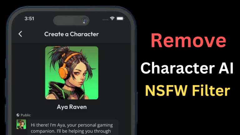 How to Remove Character.AI NSFW Filter? - Open AI Sea